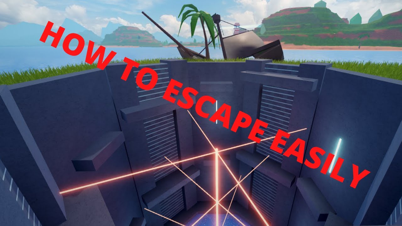 HOW TO ESCAPE THE ROBLOX JAILBREAK **HIGH SECURITY** ISLAND PRISON ...