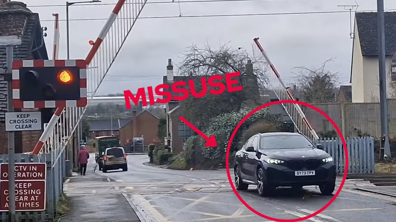 *MISSUSE & DOUBLE STAY* Aston-by-Stone Level Crossing (Staffordshire ...