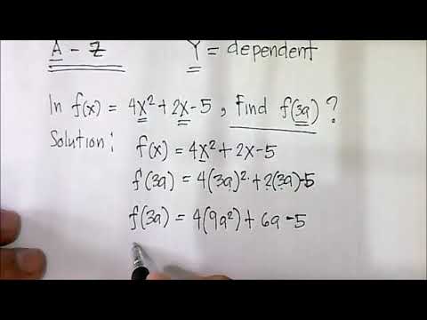 MATH1 CHAPTER 2 VARIABLES AND WRITING SENTENCES USING VARIABLES - YouTube
