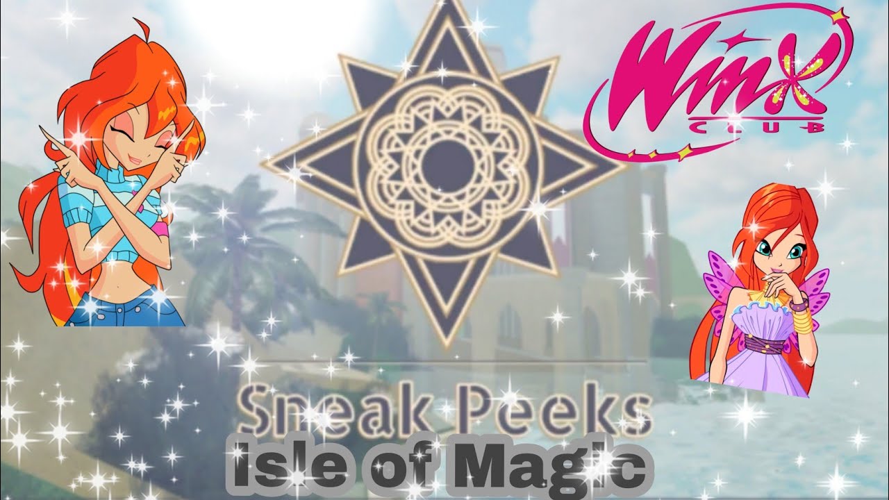 Winx club Roblox isles Of Magic Sneak Peak Picture - YouTube
