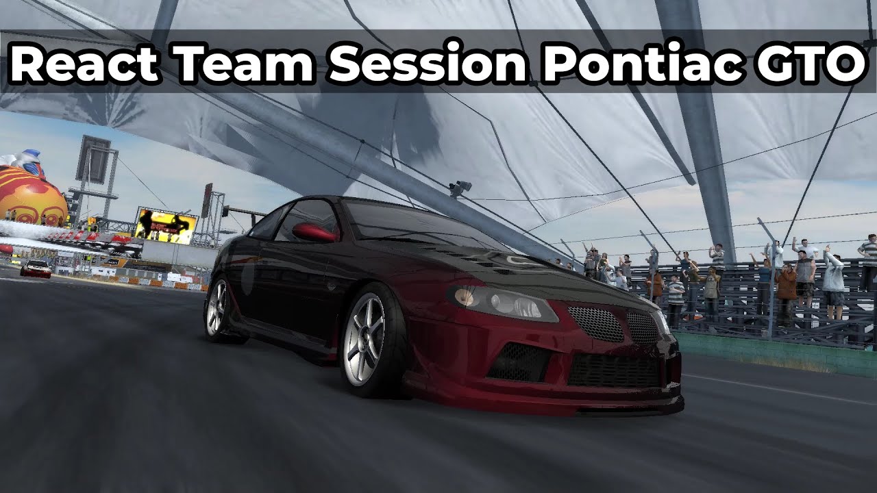 NFS ProStreet | React Team Session Pontiac GTO - YouTube