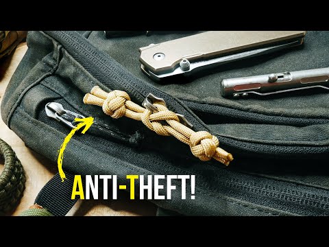 How 2 Diamond Knots Can Prevent Your Stuff From Getting STOLEN!