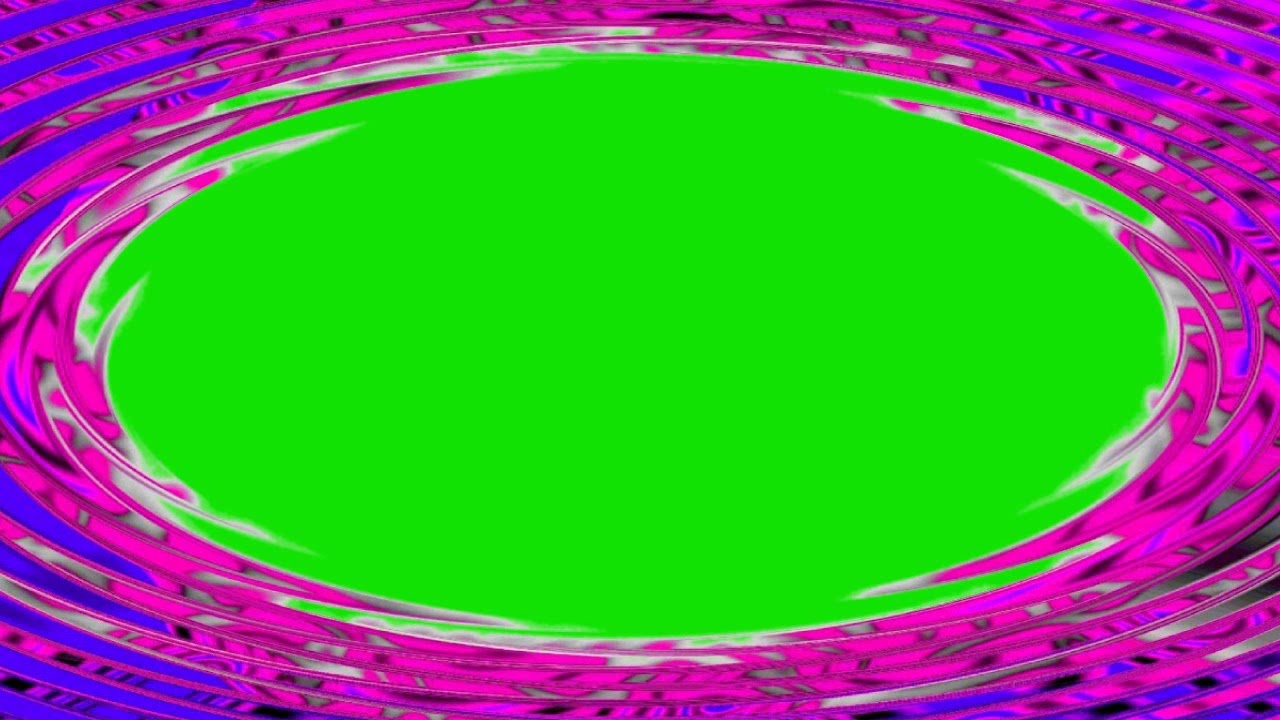 OVAL PICTURE FRAME GREEN SCREEN EFFECT 55 - YouTube