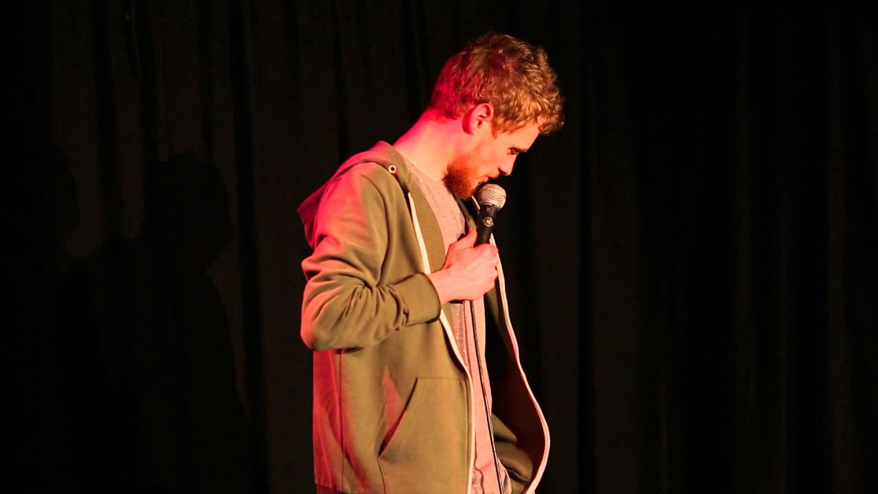 Andrew Lawrence, comedian, Brighton, Dec '15, part 4 - YouTube