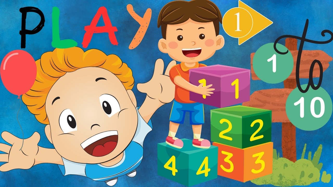 ||Counting Numbers Song 1to10|| Nursery Rhymes 😀 - YouTube