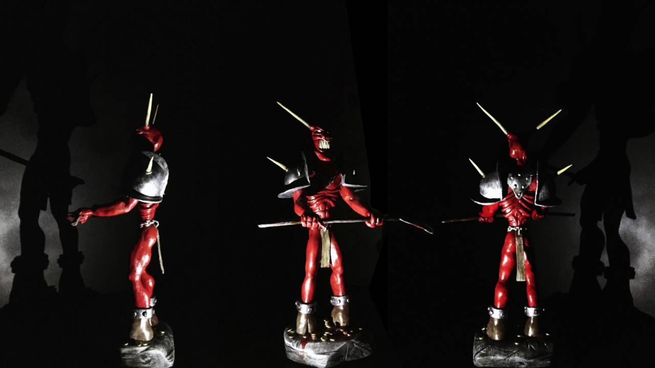 My Dungeon Keeper "Horned Reaper" Statue - YouTube