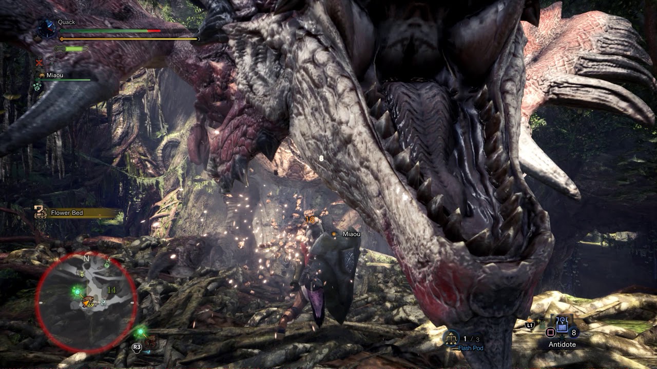 Monster Hunter World - Rathalos (Lance) - YouTube