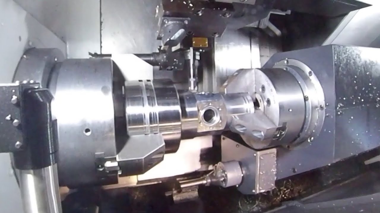 ALTTEK | DN Solutions PUMA 3100LSY (360°) - YouTube
