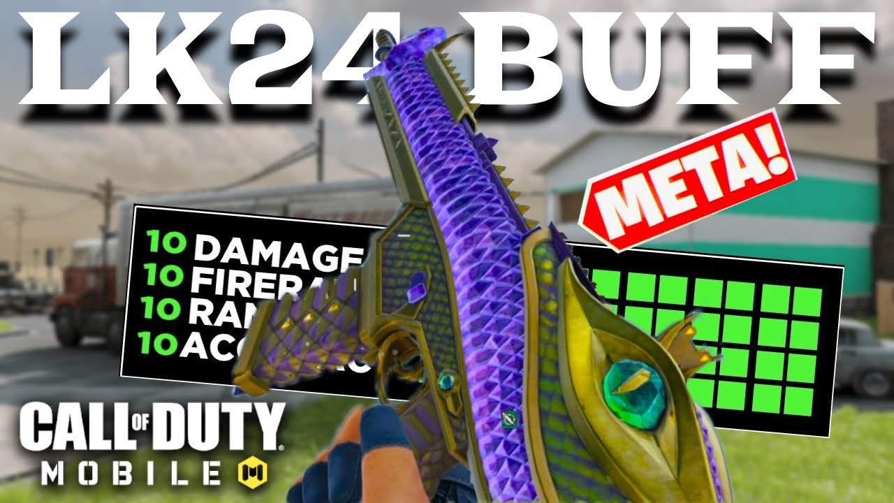The Best LK24 Gunsmith after the Damage Buff in Season 1 in COD Mobile ...