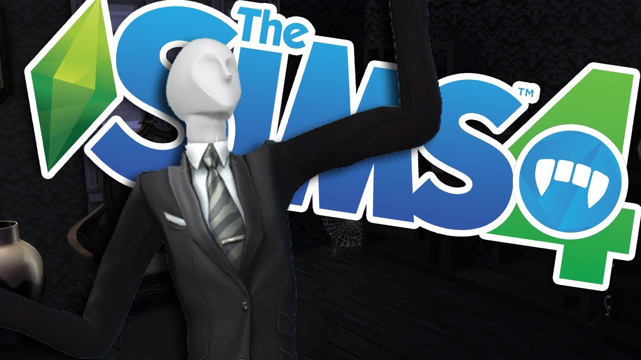 NEIGHBORS WITH SLENDERMAN?!! // Sims 4 Vampires // EP2 - YouTube