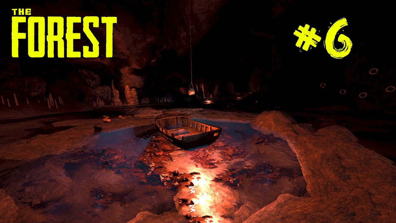 The Forest #6 Заглянул в бездну и побывал в пещере с уступом и ...