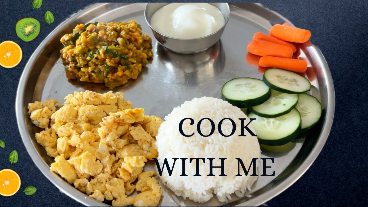 Healthy Lunch Plate in 30 mins | Balanced Lunch Plate | High Protein ...