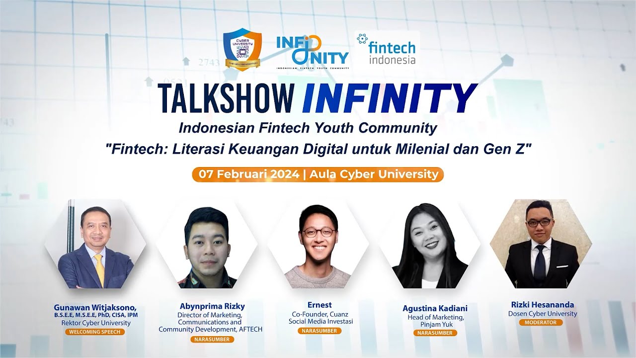 TALKSHOW INFINITY | INDONESIAN FINTECH YOUTH COMMUNITY - YouTube