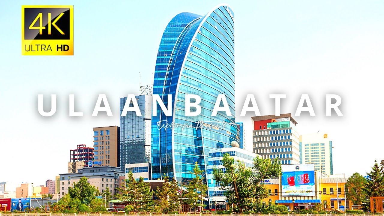 Ulaanbaatar Mongolia 🇲🇳 In 4k 60fps Ultra Hd Video By Drone Youtube