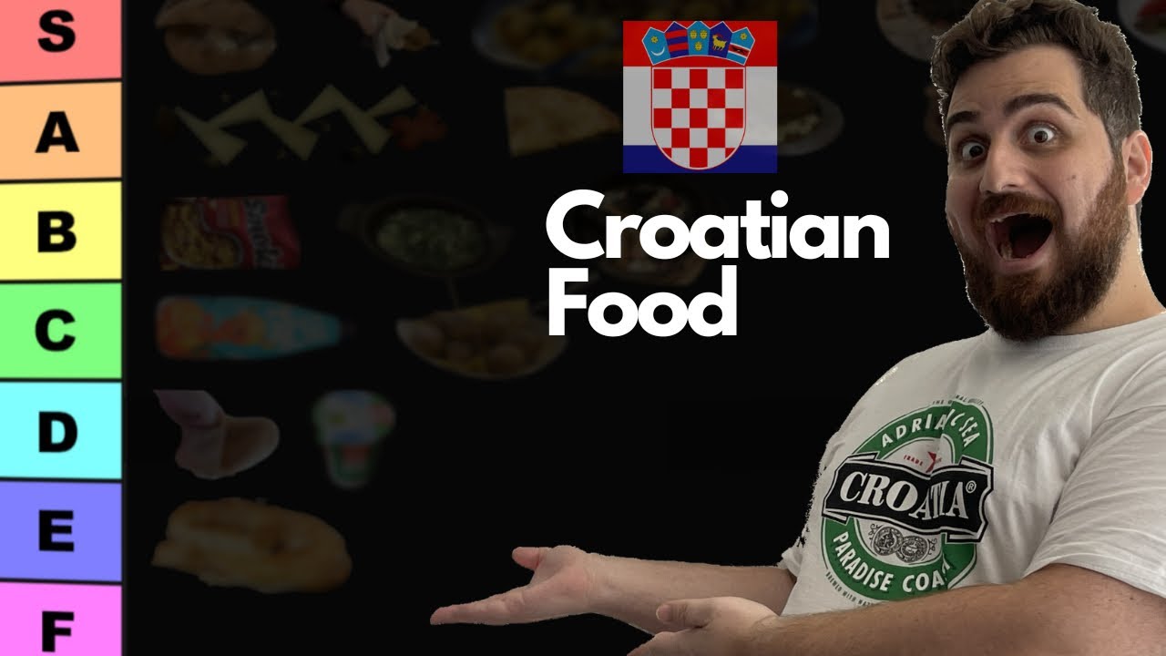 Croatian Food from Split TIER LIST!!! - YouTube