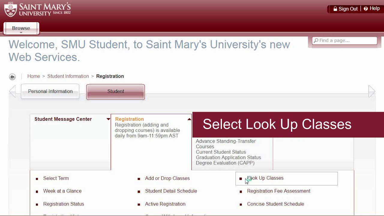 SMU HOW TO: Register for Courses - YouTube