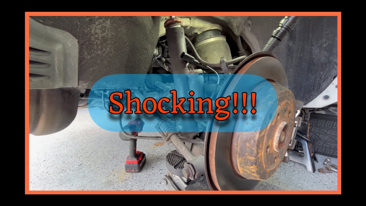 Replacing Rear Shocks for Mercedes with Air Suspension - W251 R-Class ...