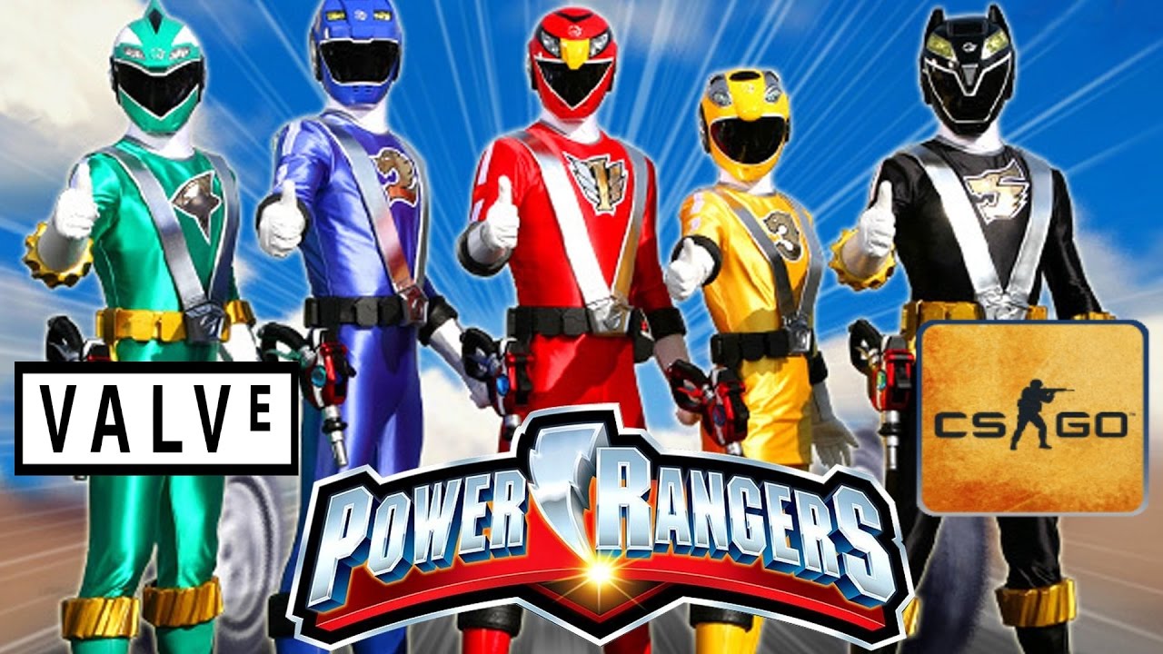 THE POWER RANGERS IN CS:GO!!! - YouTube