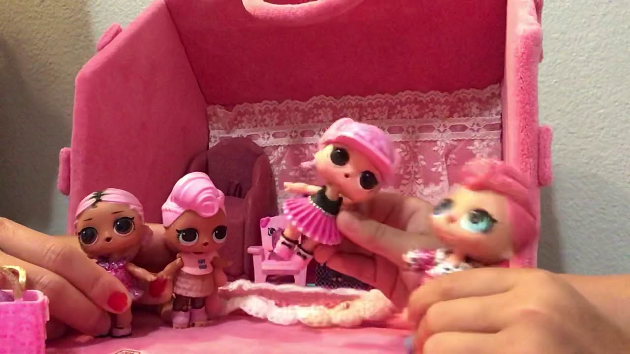 LOL Surprise Dolls - Toy Play Video - Pink Club - YouTube