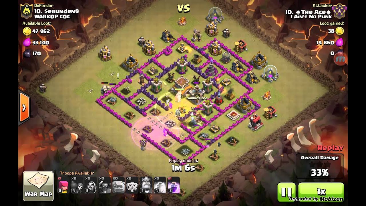 Th8 GoWiPe w Lower Level Troops! - YouTube