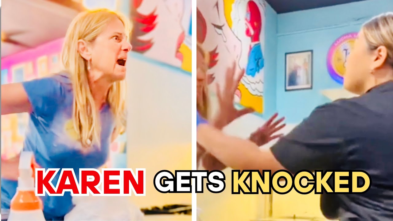 Aggressive Karen's Outrageous Public Meltdowns Restaurant Confrontation ...