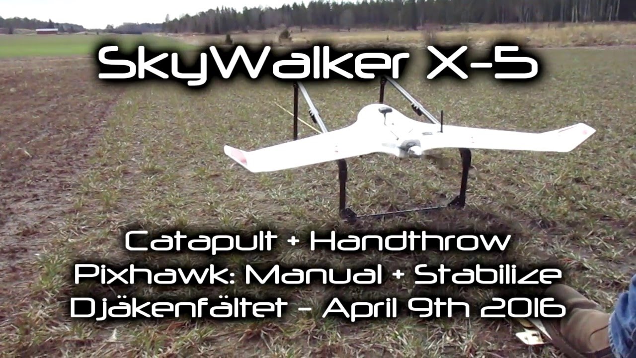 SkyWalker X-5 1180 Stabilized - YouTube