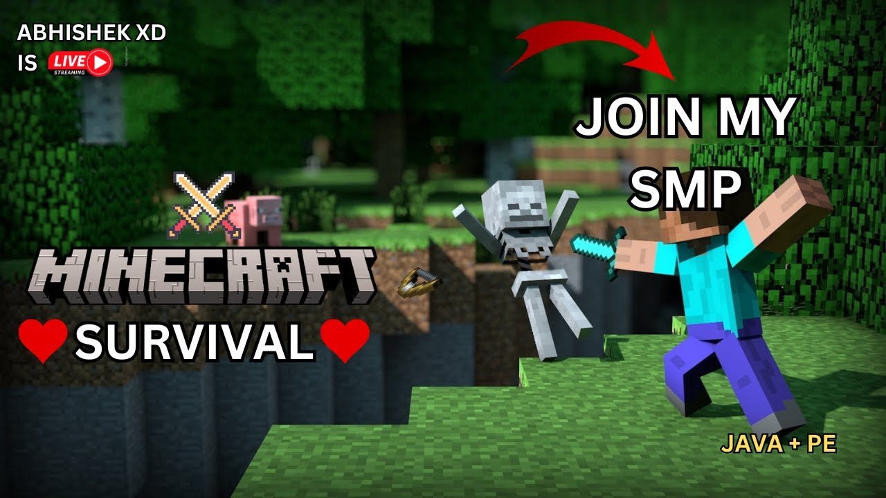 Minecraft Live || 24/7 Minecraft Smp || Minecraft Live Hindi || - YouTube