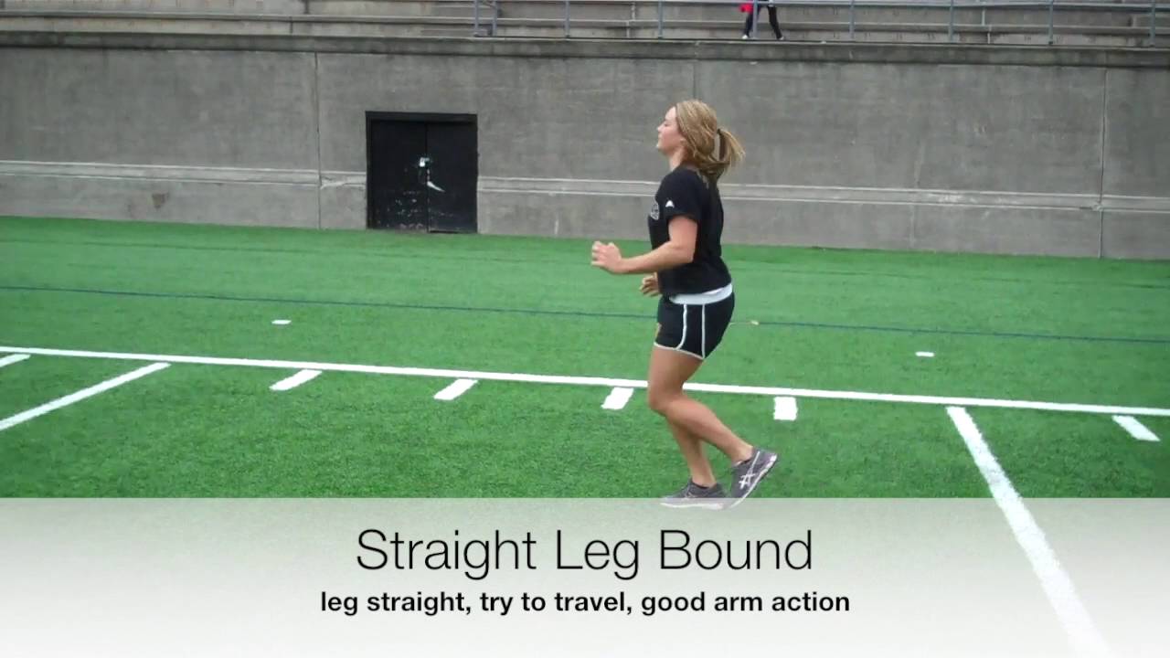 Straight Leg Bound - YouTube