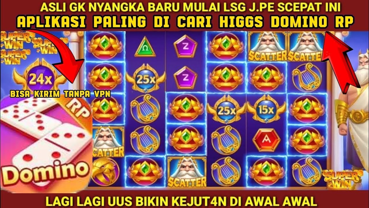 SEMUA AKUN PASTI HOKI TANPA VPN‼️Higgs Domino Apk Mod Domino Rp x8 ...