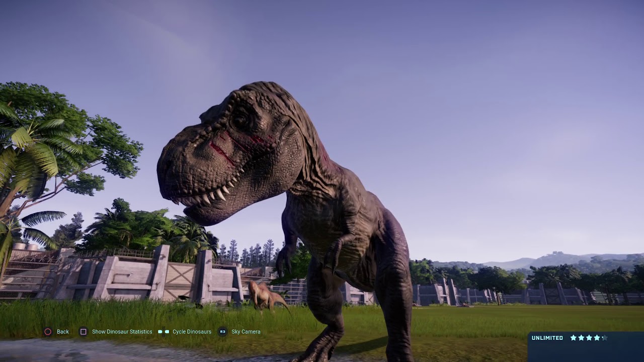 Jurassic World Evolution Jp Tyrannosaurus Rex Vs Spinoraptor Base