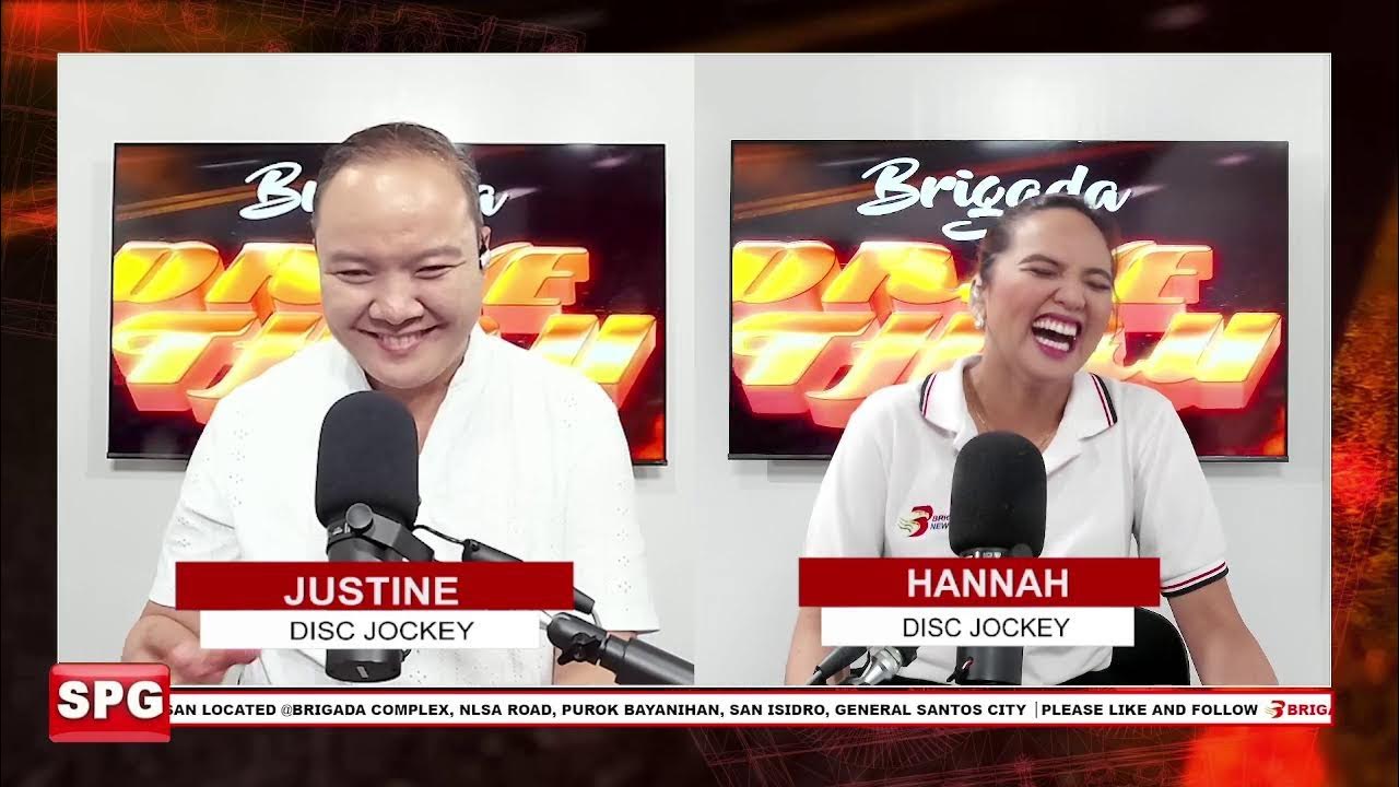 BRIGADA DRIVE THRU | JANUARY 25, 2025 | KAUBAN SI DJ JUSTINE UG DJ HANNAH - YouTube