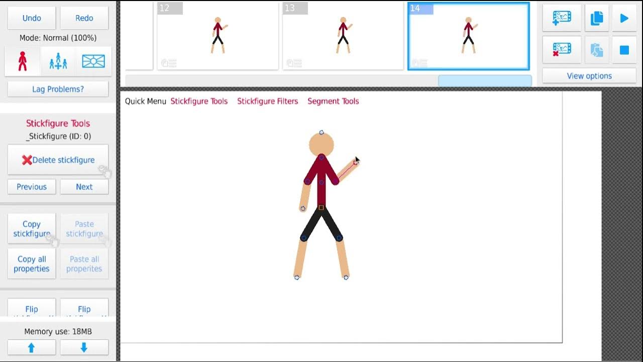 how to animate Stickman tutorial for coolbrox - YouTube