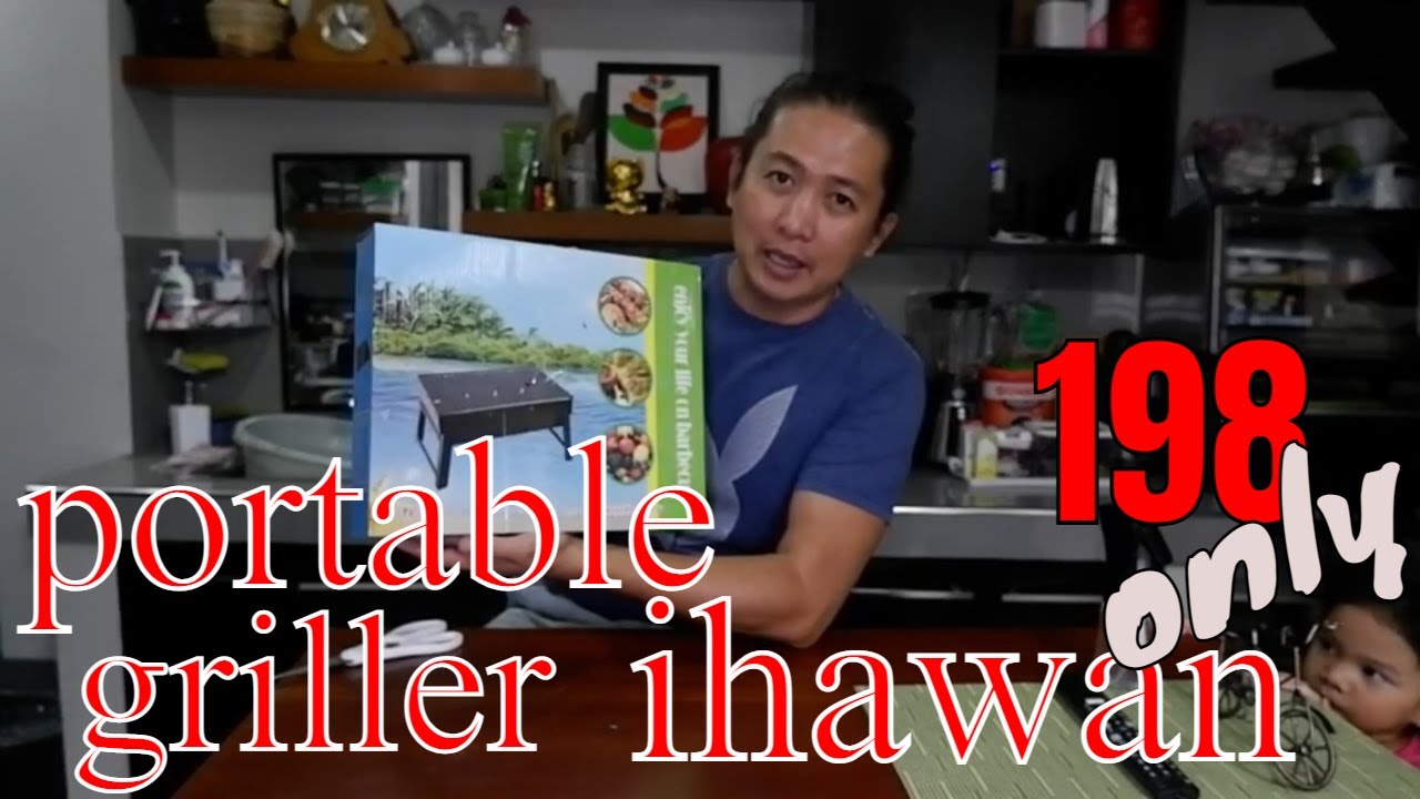 ihawan griller portable best price unbox tutorial - YouTube