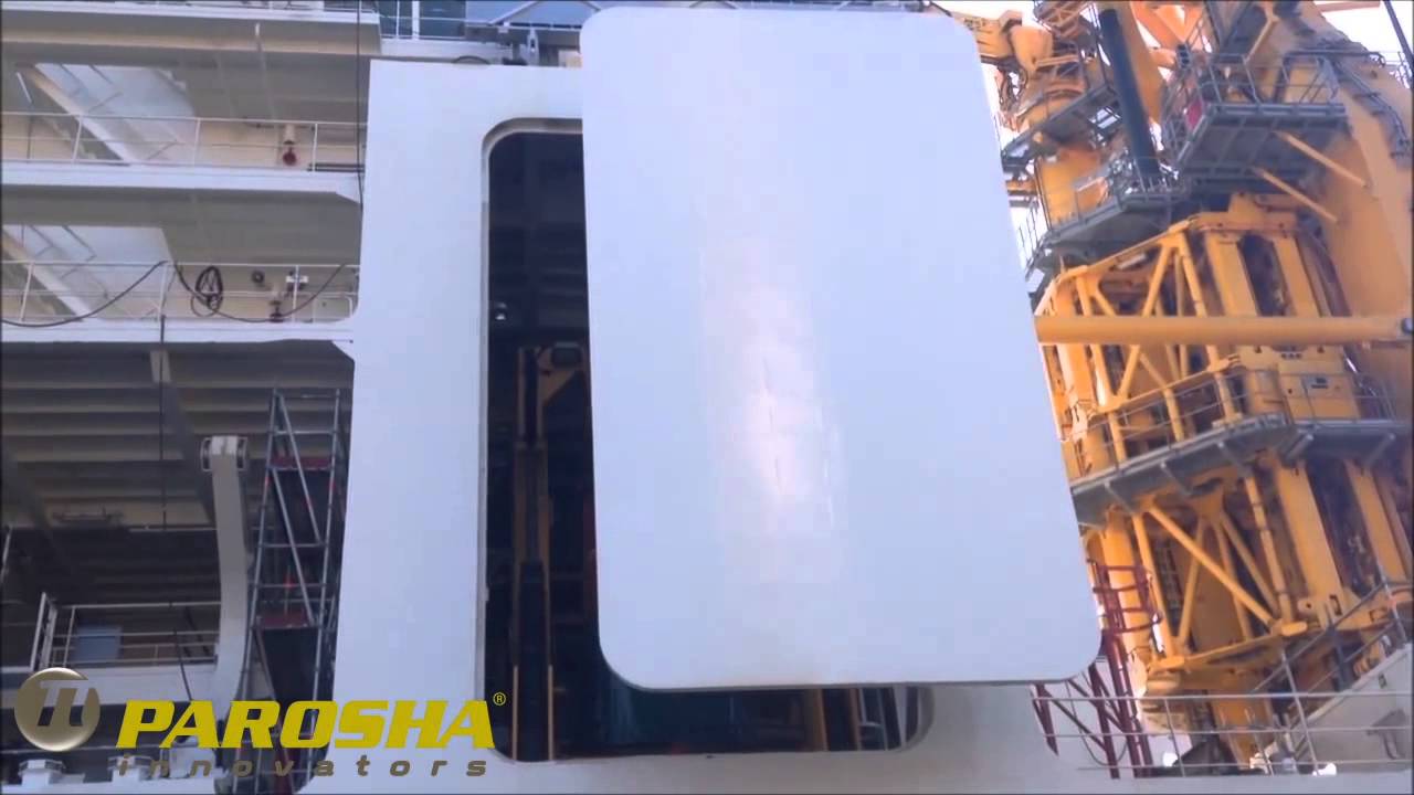 ROV (Hangar) Door - Parosha Group - Sapura Esmeralda - YouTube