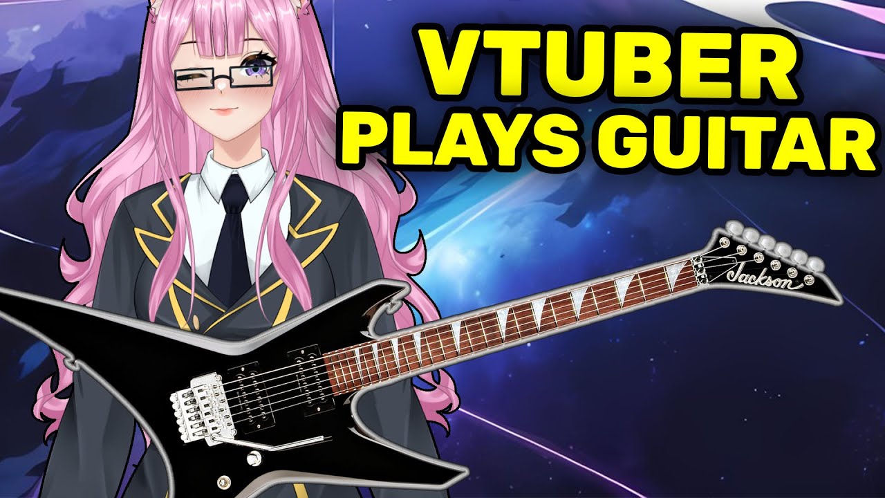 This Vtuber Is So Rusty Playing Guitar - YouTube