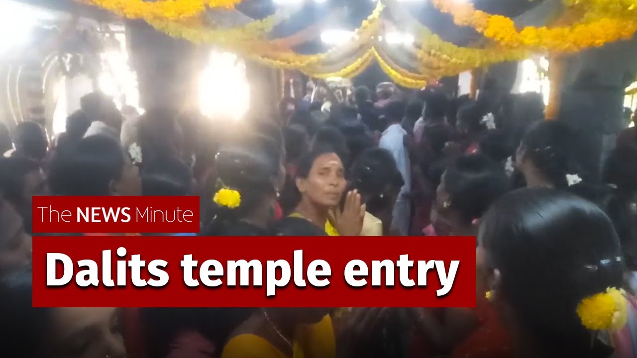 Dalits enter 200-year-old Kallakurichi temple for the first time - YouTube