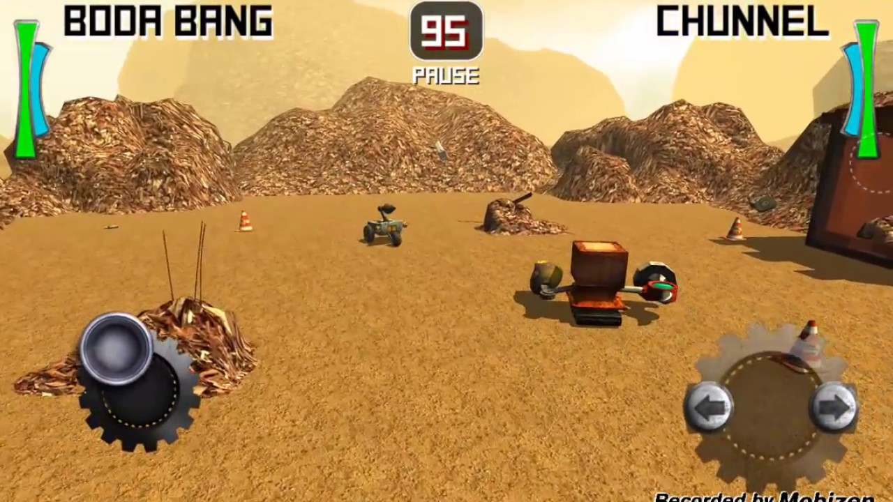 Rumble bots game play - YouTube