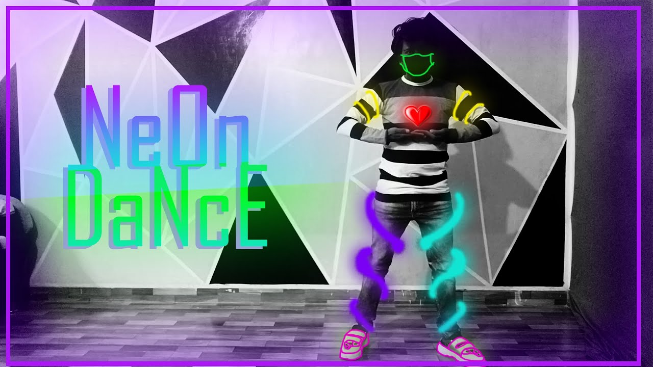 [NEON DANCE] Glowing Light Scribble Animation [ #aftereffects] - YouTube