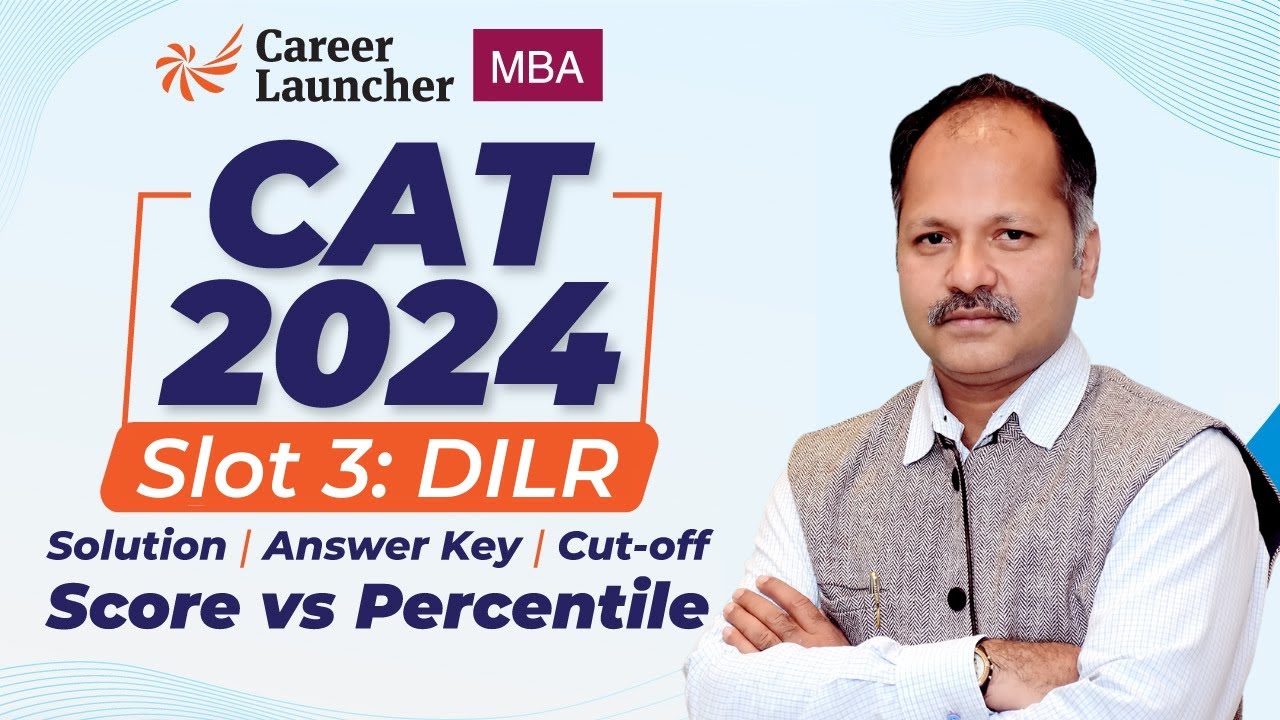 CAT 2024 Slot 3 Answer Key | Slot 3 LRDI Detailed Solution | Score vs ...