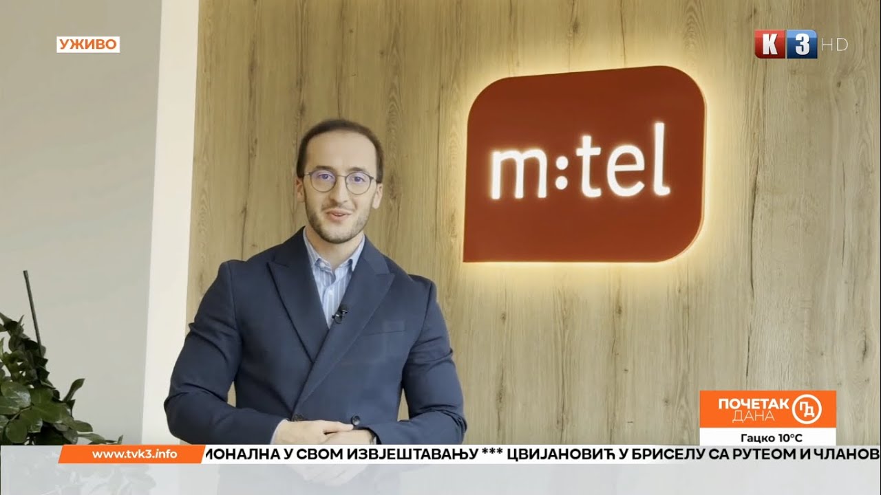 30 godina TV K3: Stefan Ličina, šef Službe za odnose s javnošću m:tel ...