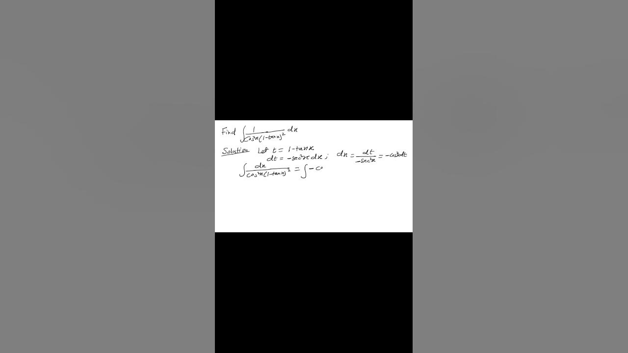 find-the-integration-of-1-cos-2x-1-tanx-2-youtube