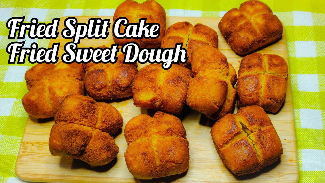 Fried Split Cake | Fried Sweet Dough | വെട്ടു കേക്ക് | Wheat Cake ...