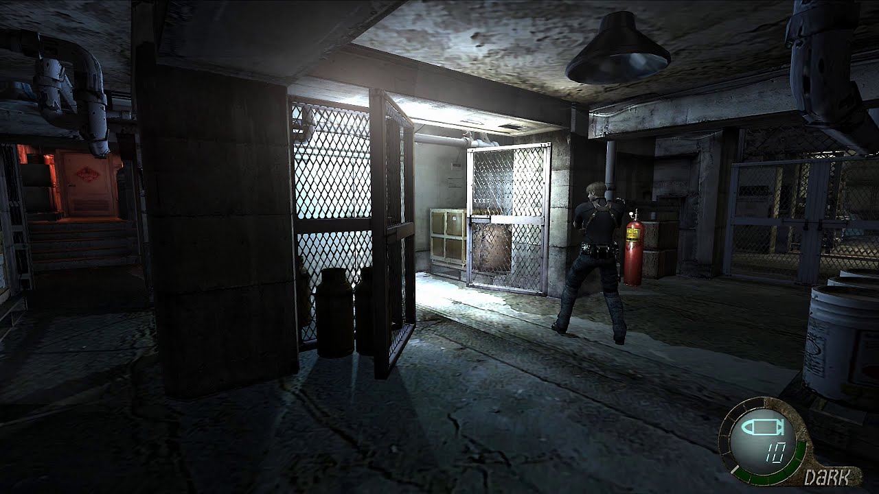 Freezer Room/Lab Corridor Ambience in RESIDENT EVIL 4 (2005) # ...