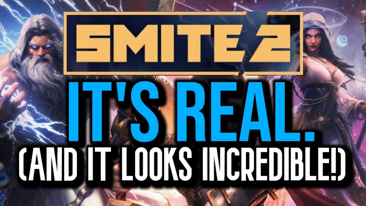 SMITE 2 IS REAL AND IT LOOKS INCREDIBLE! - YouTube