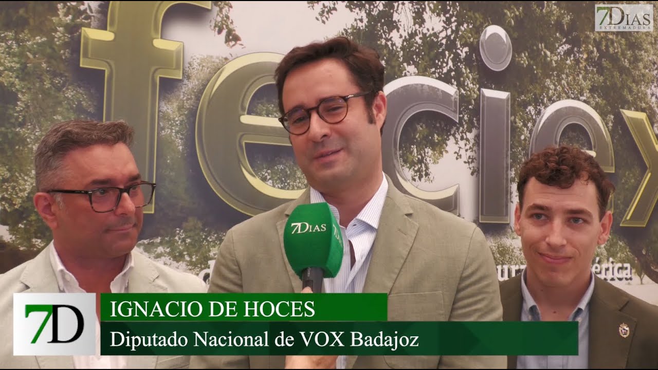 7DÍAS ENTREVISTA A IGNACIO DE HOCES EN LA INAUGURACIÓN DE FECIEX 2023 ...
