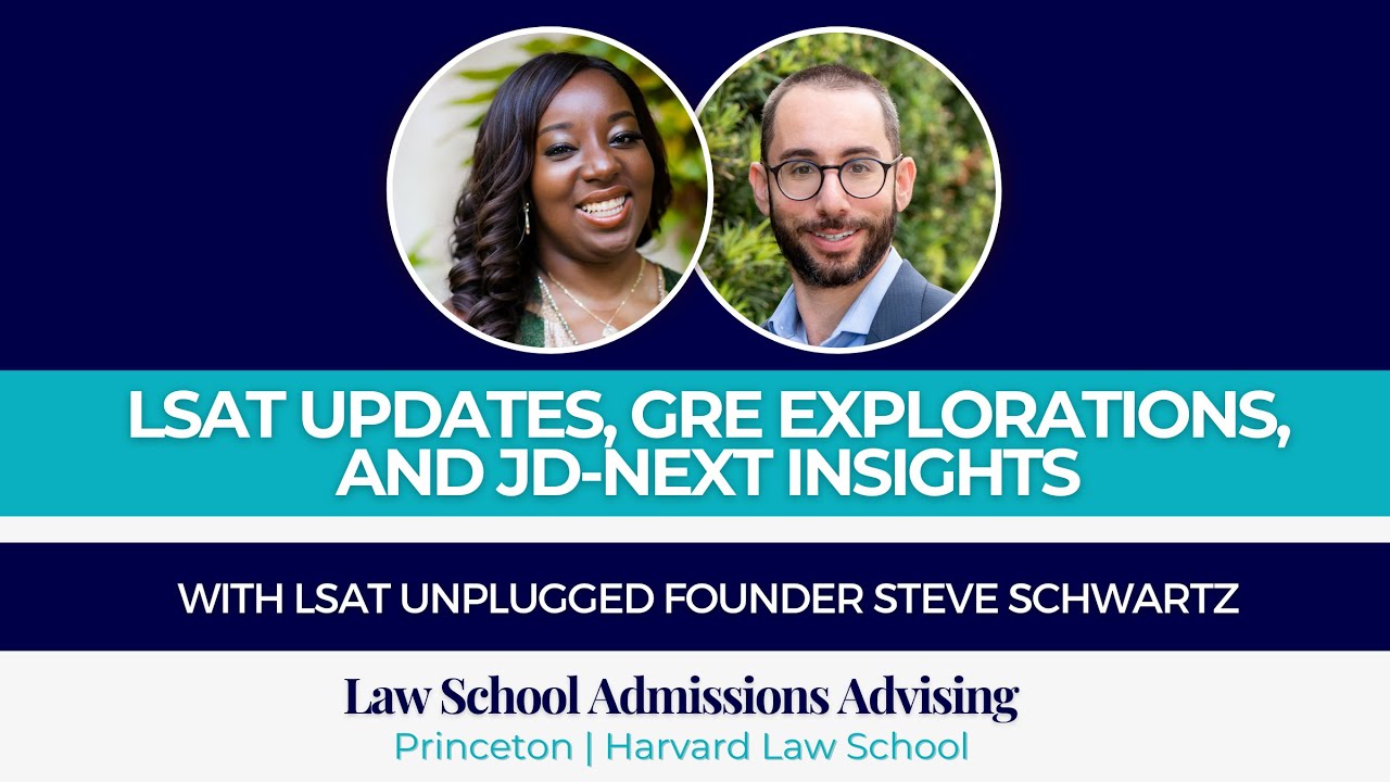 LSAT Changes, GRE, & JD-Next: What You Need To Know with LSAT Unplugged (2024) - YouTube