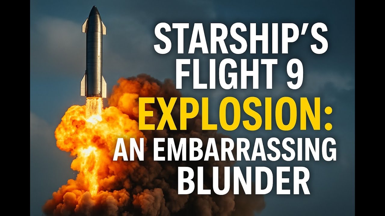 Starship's Flight 9 Explosion: An Embarrassing Blunder | SpaceX Finally Figured Out Why It ...
