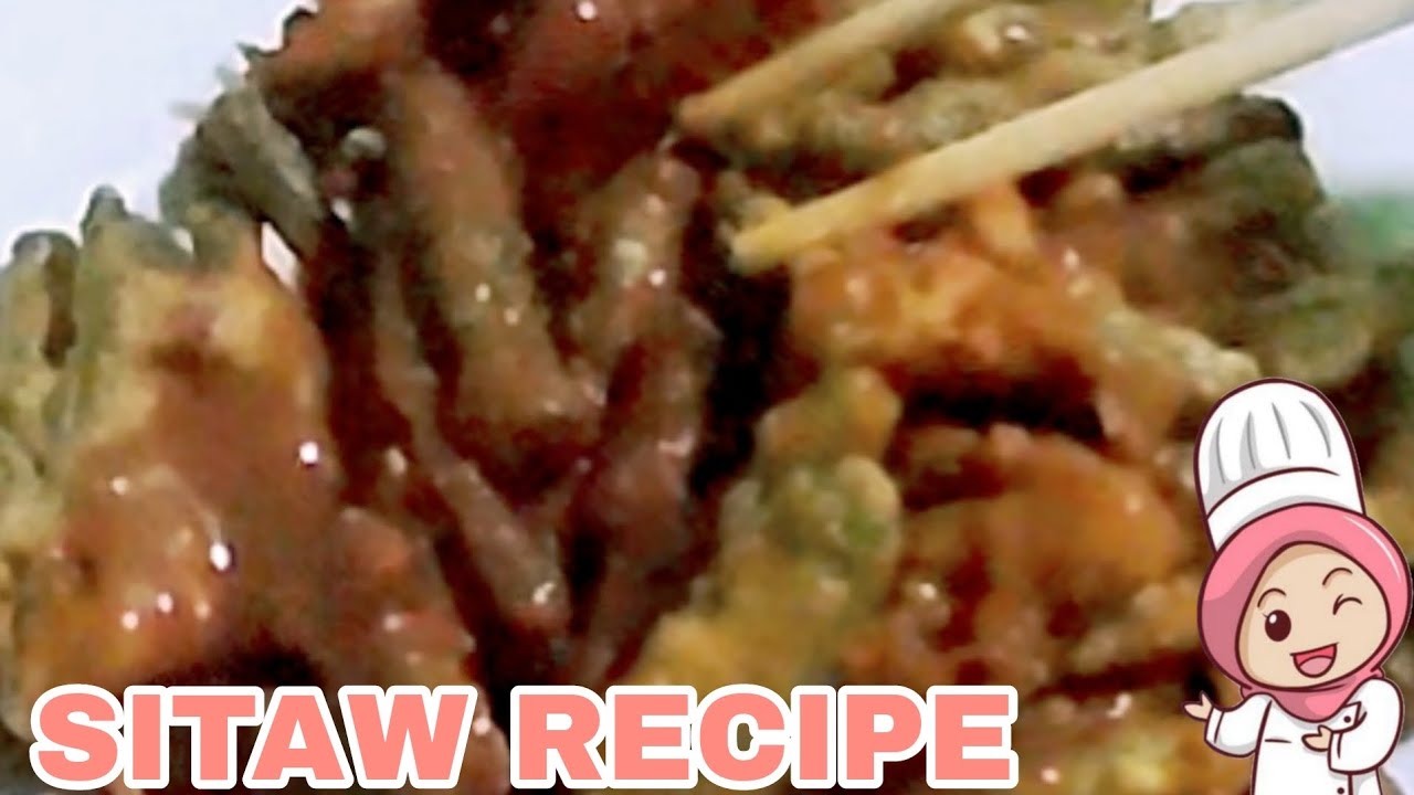 CRISPY FRIED STRING BEANS / SITAW RECIPE - YouTube