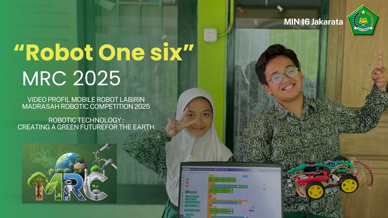 Profile Robot Labirin MRC 2025-Tim Robotika MIN 16 Jakarta - YouTube