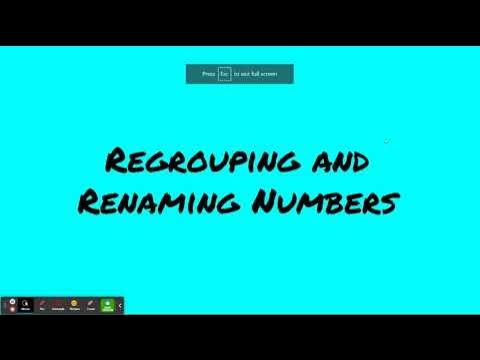 Regrouping and Renaming Numbers - YouTube